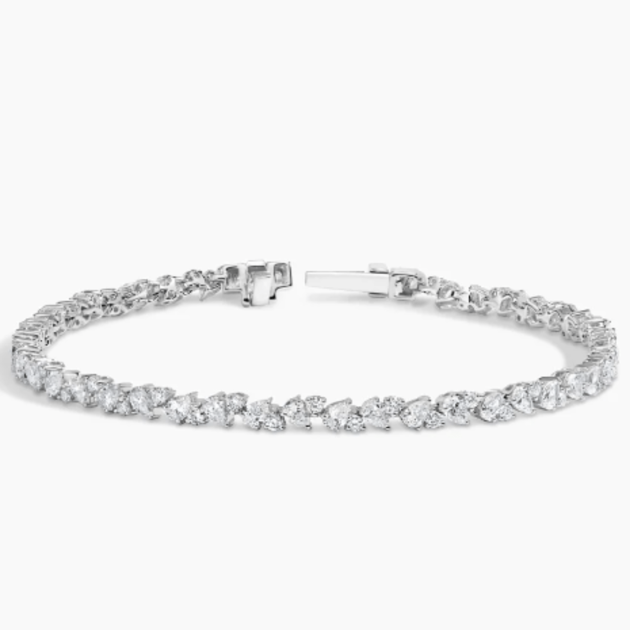 Celestial geometry Lab Diamond Tennis Bracelet (3 Cent each) – True ...