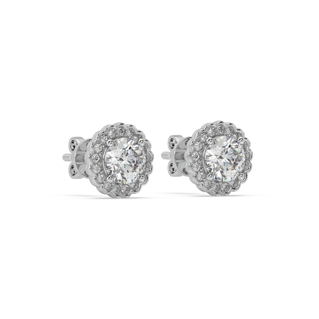 Spark Of Star Earrings (0.54 Carat Each) – True Diamond IN